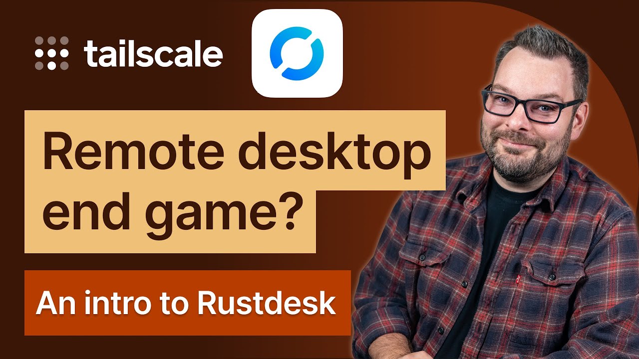 Rustdesk and Tailscale is a remote desktop access dream team
