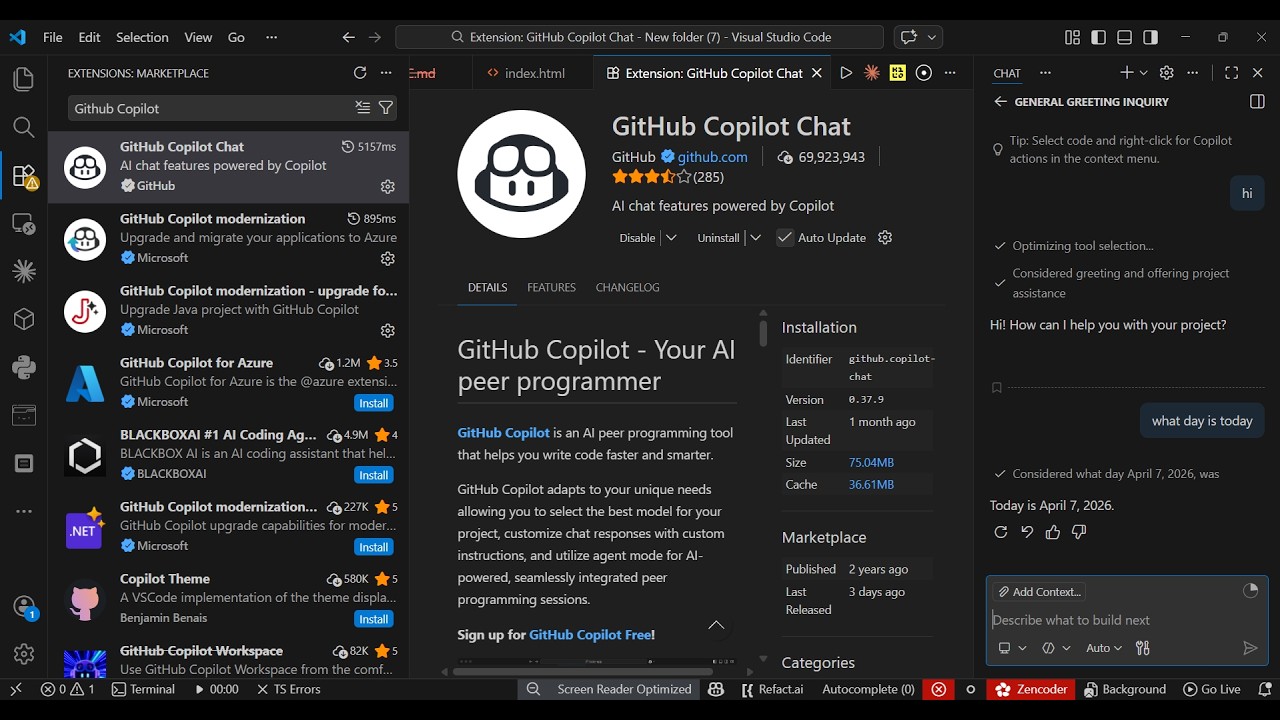 This Github Copilot AI VSCode CLI Agent is INSANE Builds & Deploy Full Stack Apps From Prompt