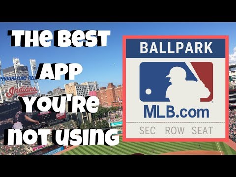 MLB Ballpark App Review