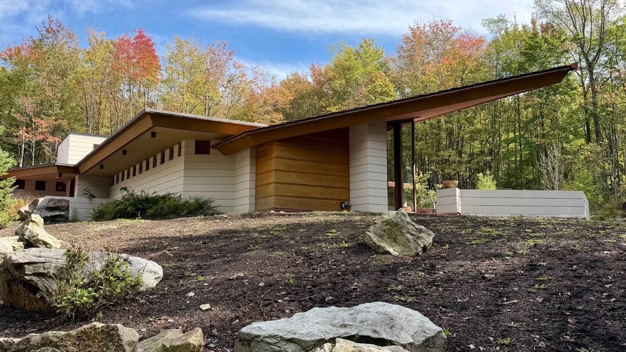 Polymath Park 2025 | Frank Lloyd Wright Complete Collection Tour Pittsburgh day trip Peter Berndtson