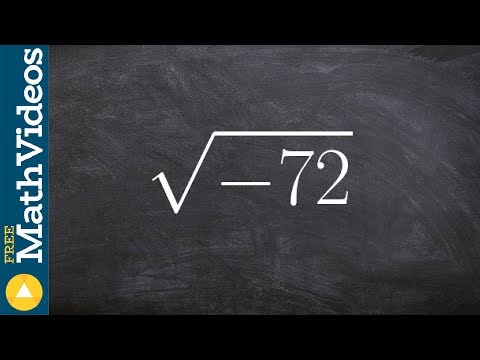 Rewriting a number using i