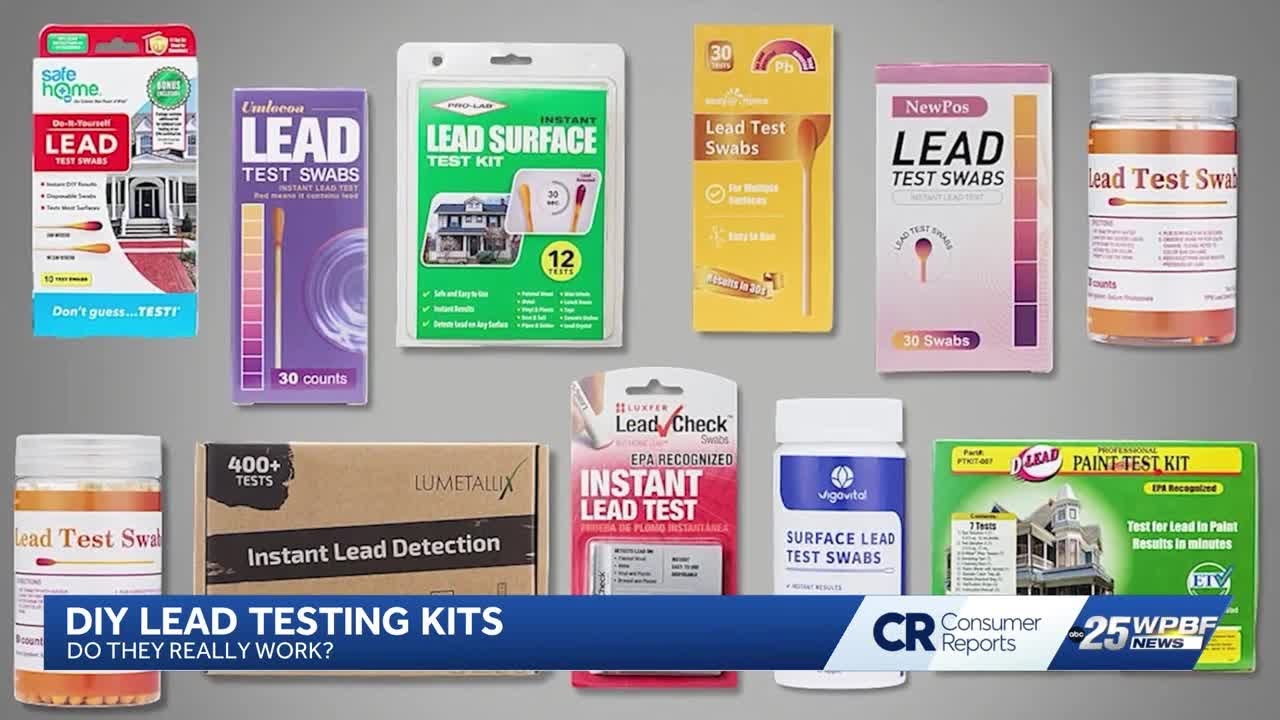 Consumer Reports tests DIY lead kits for accuracy