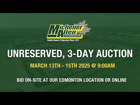 Michener Allen Industrial Auction - March Highlights