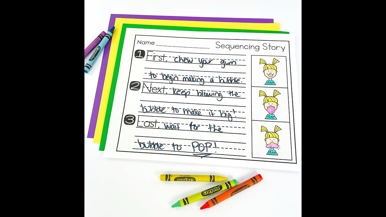 Sequencing (Mats, Puzzles, Printables) for Kindergarten, Pre-K