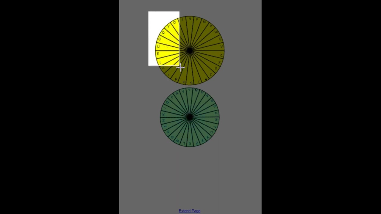 Making and using a code disc.