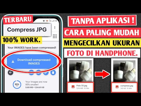 CARA MENGECILKAN UKURAN FILE FOTO JPG | TERBARU