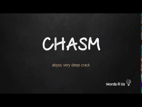 How to Pronounce CHASM in American English