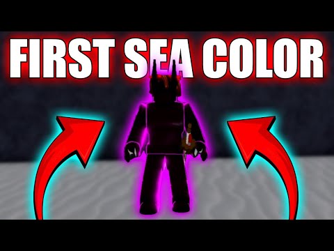 How to change HAKI COLOR on THE FIRST SEA - Blox Fruits