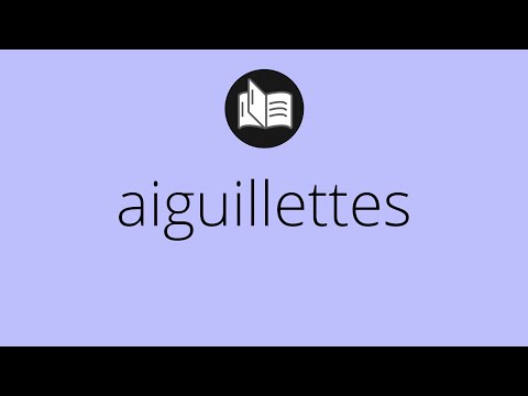 What AIGUILLETTES means • Meaning of AIGUILLETTES • aiguillettes MEANING • aiguillettes DEFINITION