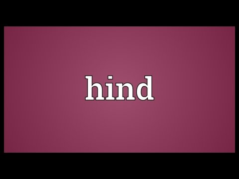 Hind Meaning