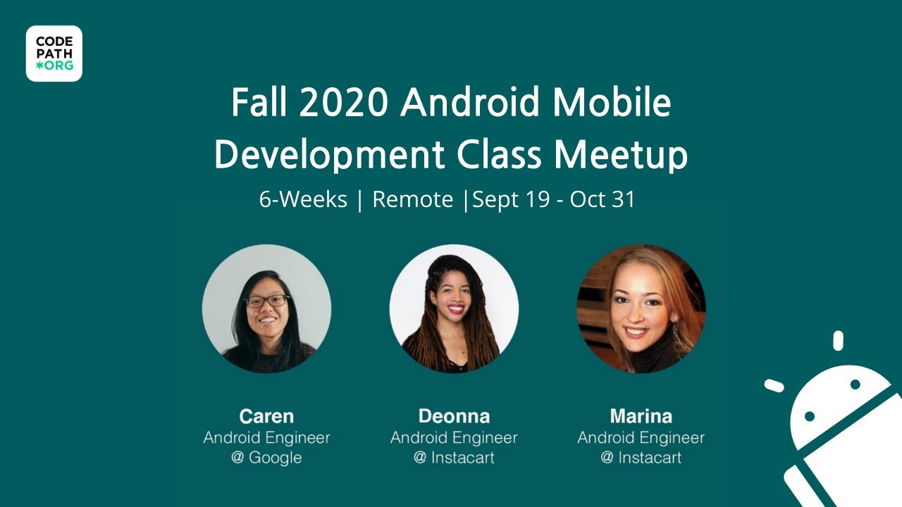 Android University Meetup - Fall 2020