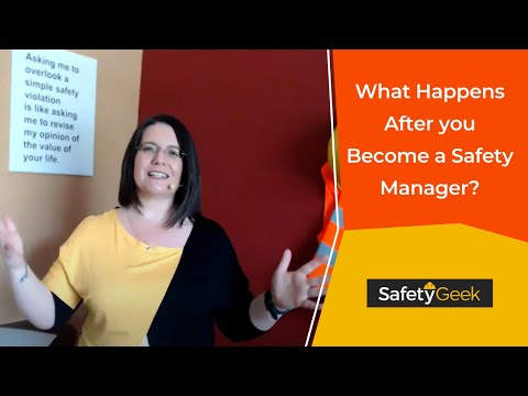 What Happens After you Become a Safety Manager Video
