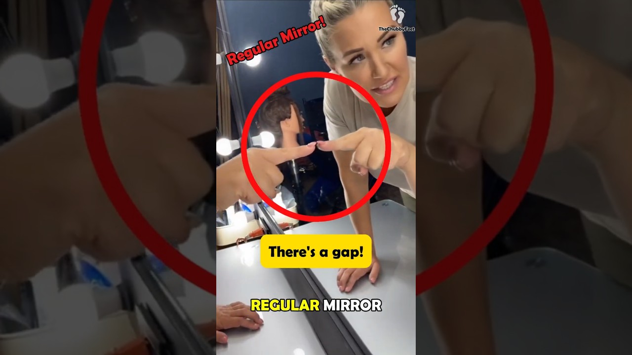 How To Spot a Two Way Mirror! This Trick Might Save Your Life | Mirror Test