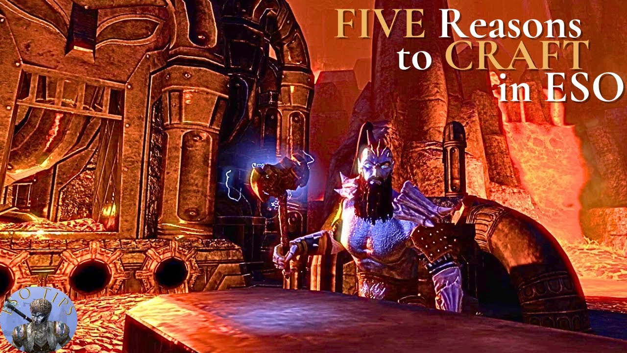 ESO Crafting Guide - How to Make Gold and Look Good Doing It