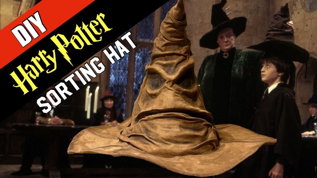 ⚡️Harry Potter DIY: How to make a Sorting Hat  - Welcome to Hogwarts!