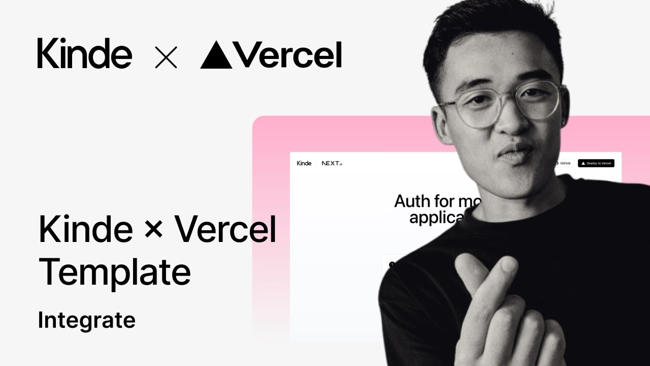 Kinde x Vercel template