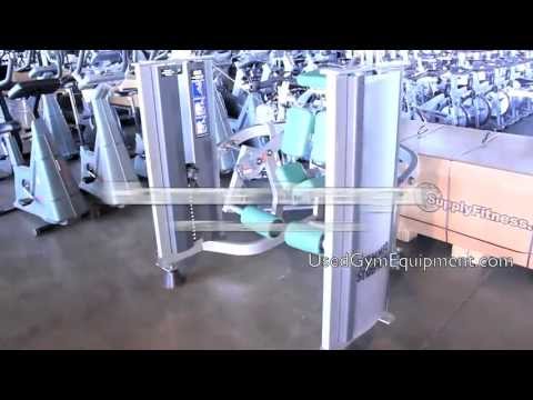 Used Life Fitness Hammer Strength MTS Kneeling Leg Curl Circuit Machine For Sale