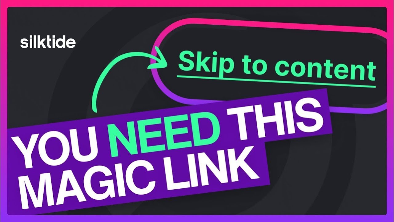 How to make a Skip to content link