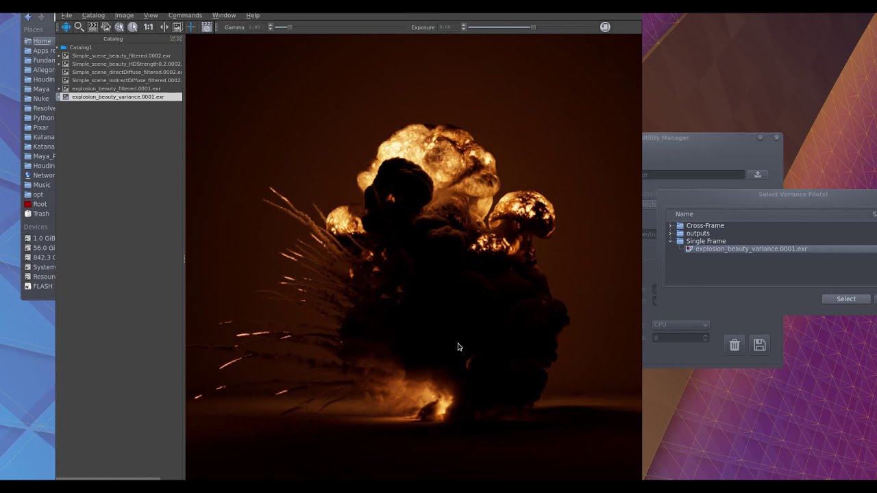 Intro RenderMan Utility Manager - Hyperion Denoise