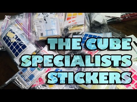 The Cube Specialists Stickers – adventures in cubing