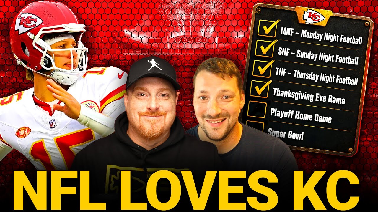 Chiefs schedule shows what the NFL REALLY Thinks! Love it or Hate it