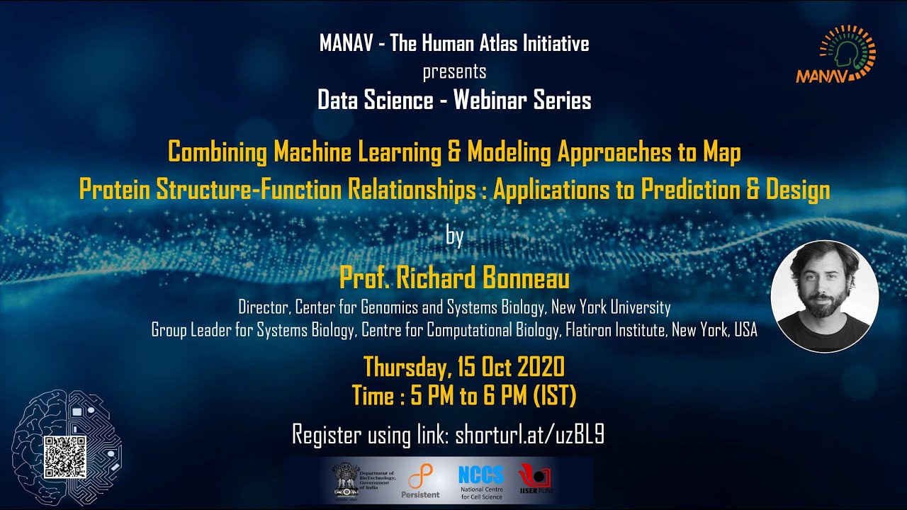 Webinar 14 - Combining Machine Learning  & Modelling Approaches to Map Protein