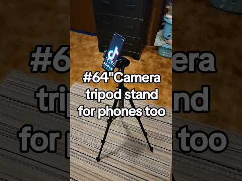 Sturdy Camera Tripod Stand for Phone & Video