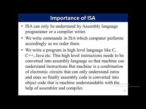 Types of ISA Architectures,Type of Instruction set architecture ,Instruction set architecture in COA
