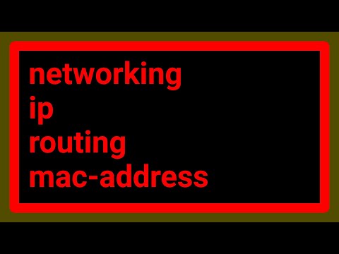 What is the exact use of a MAC address?