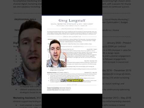 Best Resume Template for 2025 #resume #cv