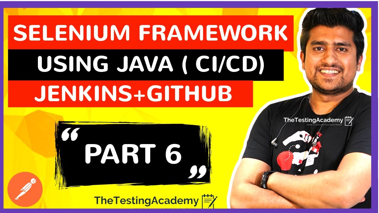 Selenium Framework + Jenkins + GitHub + Allure Report Integration.