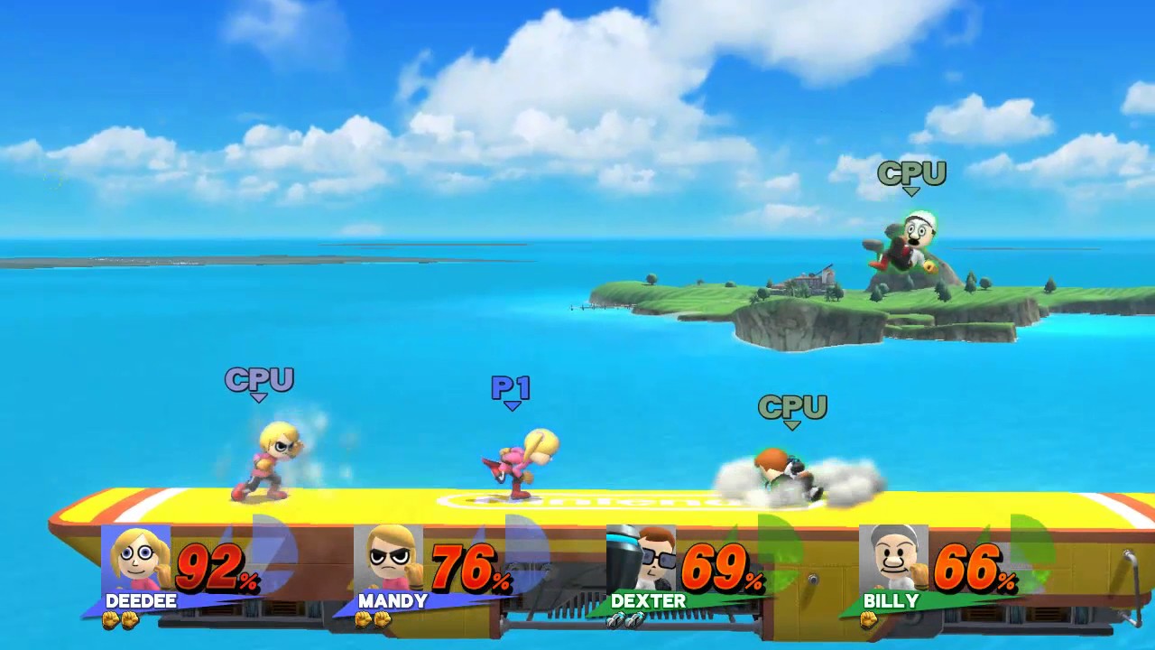 SSB4 Deedee & Mandy VS Dexter & Billy