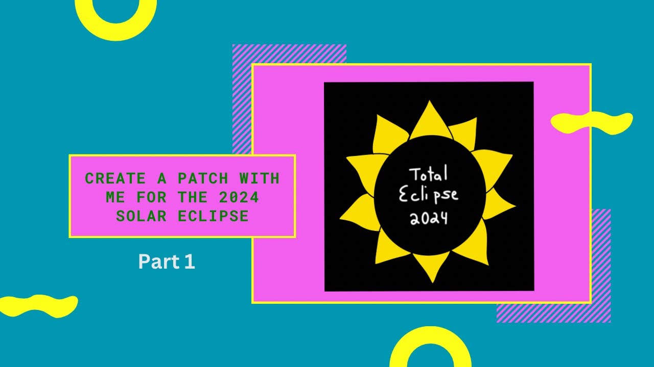 Embrilliance Stitch Artist 2: Digitize a solar eclipse embroidered patch with me