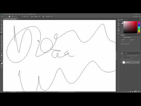 The Pencil Tool Adobe Photoshop CC Tutorial (Part-93)