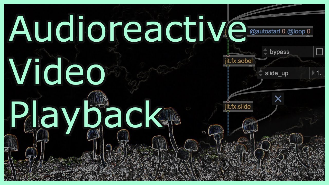 Audioreactive Video Playback | Max/MSP Tutorial