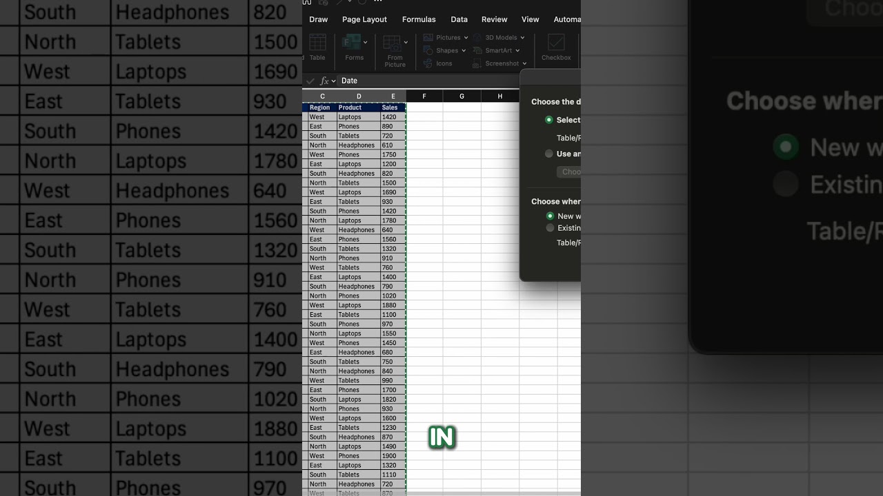 Stop wasting hours scrolling through rows | #spreadsheets #columnformatting #workedexamples #vlookup