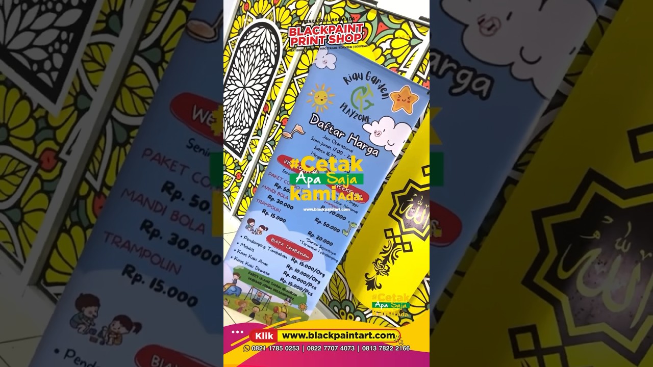 Y Banner Premium - Digital Printing Pekanbaru