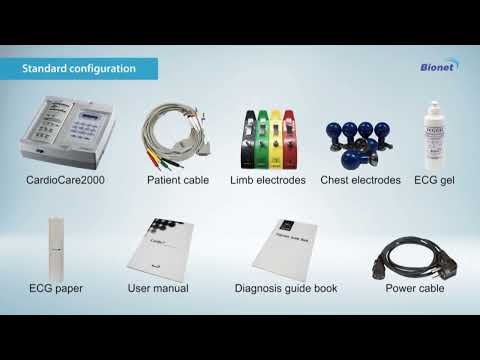 ECG EKG Machine, Cardiocare2000
