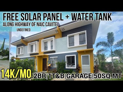 READY FOR OCCUPANCY FREE SOLAR PANEL + Water Tank Amora townhouse at Liora homes Naic