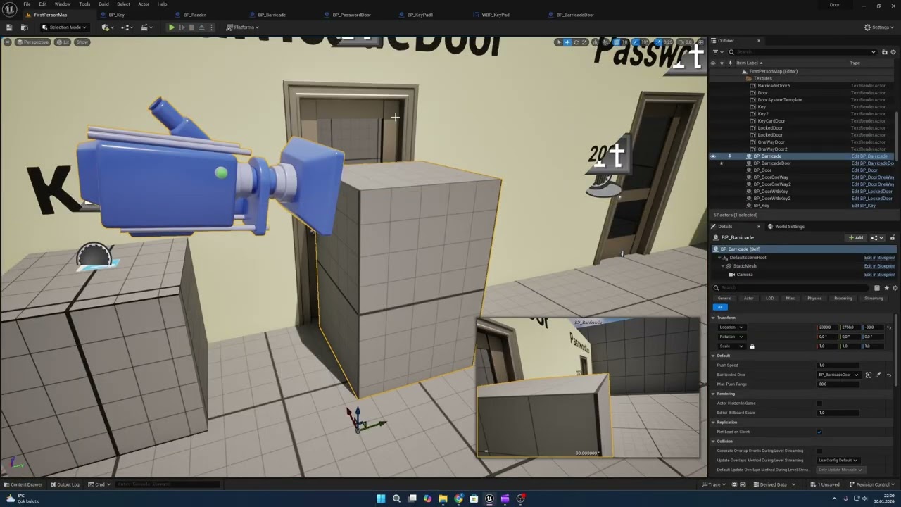 Unreal Engine 5 Ultimate Door System Showcase
