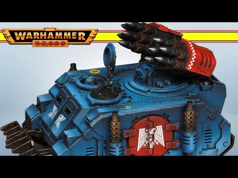 Making a NEW Space Marine Whirlwind! | Painting an Ultramarines Tank