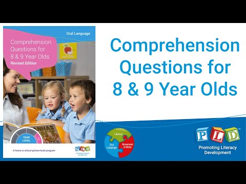 Comprehension Questions for 8 and 9 Year Olds