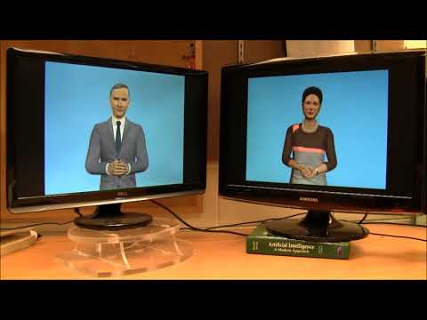 AI vs AI Two chatbots talking to each other