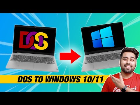 DOS to Windows 10 / Windows 11 - How to Install Windows 10/11 on DOS Laptop + Activate Windows 10/11