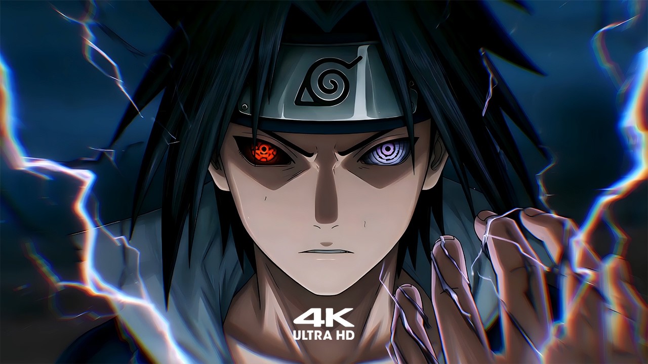Sasuke Uchiha Rinnegan & Sharingan 🔥 4K Ultra HD Live Wallpaper | Screensaver
