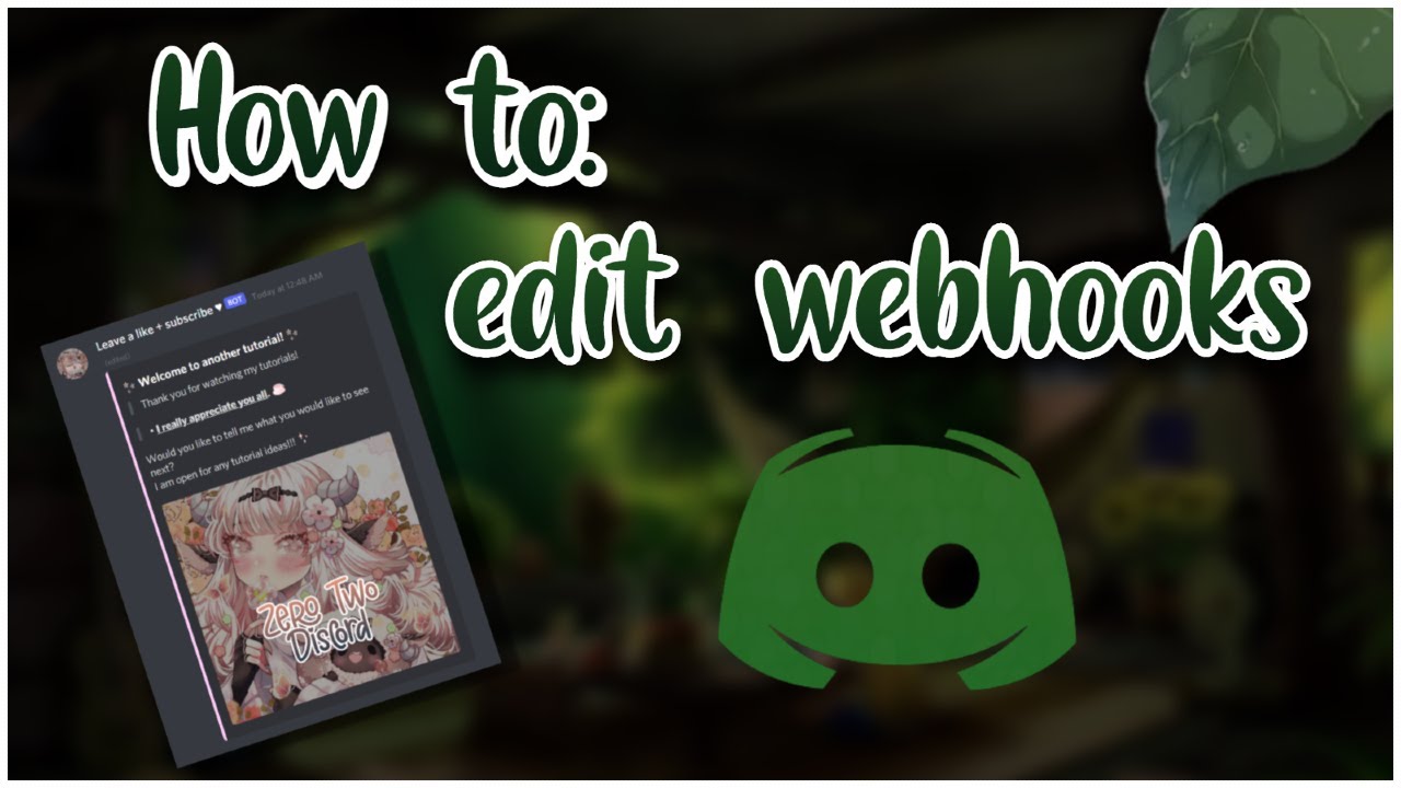 How to: edit an existing webhook & embeds with Discohook ❤️ | Discord tutorial