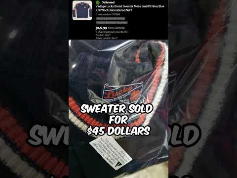 I LOVE Reselling These Wool Sweaters 🔥