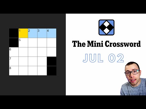 The Mini Crossword (NYT Game) | SUNDAY, July 2