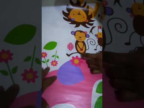 Decals Design Baby Cartoon Animal Kingdom Kids Wall Sticker