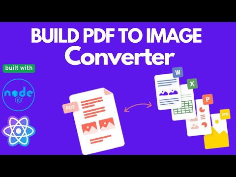 Build a PDF to Image Converter with ExpressJS, Multer ,ReactJS & ImageMagick 🚀 #ai